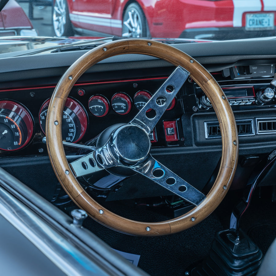 #5688 Chromed Horn Button - Mustang – GRANT Steering Wheels